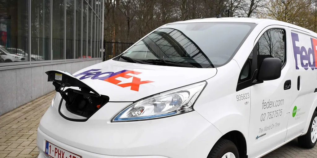 FedEx introduceert emissievrije elektrische bestelwagens in België ...