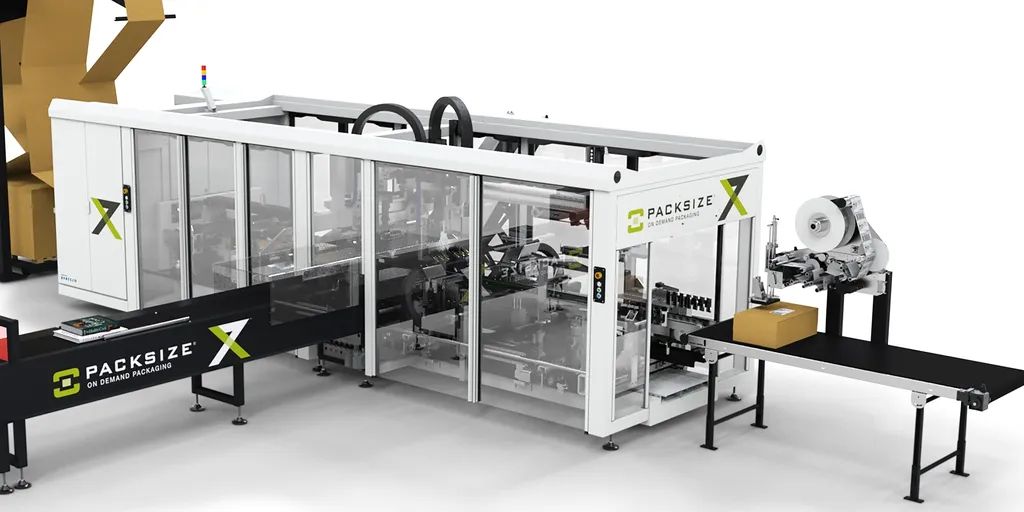 Packsize stelt nieuwe volautomatische verpakkingsmachine voor - Value chain