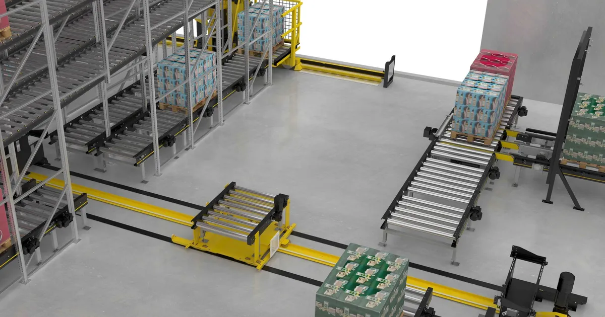 Interroll breidt Modular Pallet Conveyor platform uit - Value chain