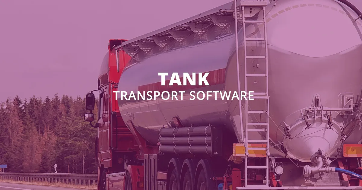 Tank – Transport software - Value chain