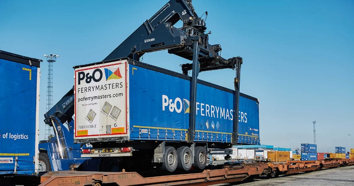 P&O Ferrymasters zorgt voor rechtstreekse multimodale verbinding tussen ...