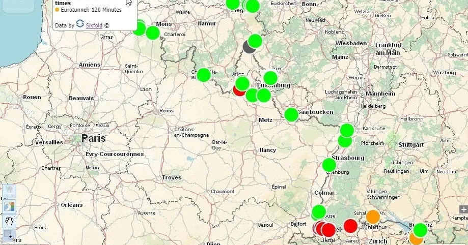 PTV routeplanner geeft wachttijden bij grensovergangen weer - Value chain