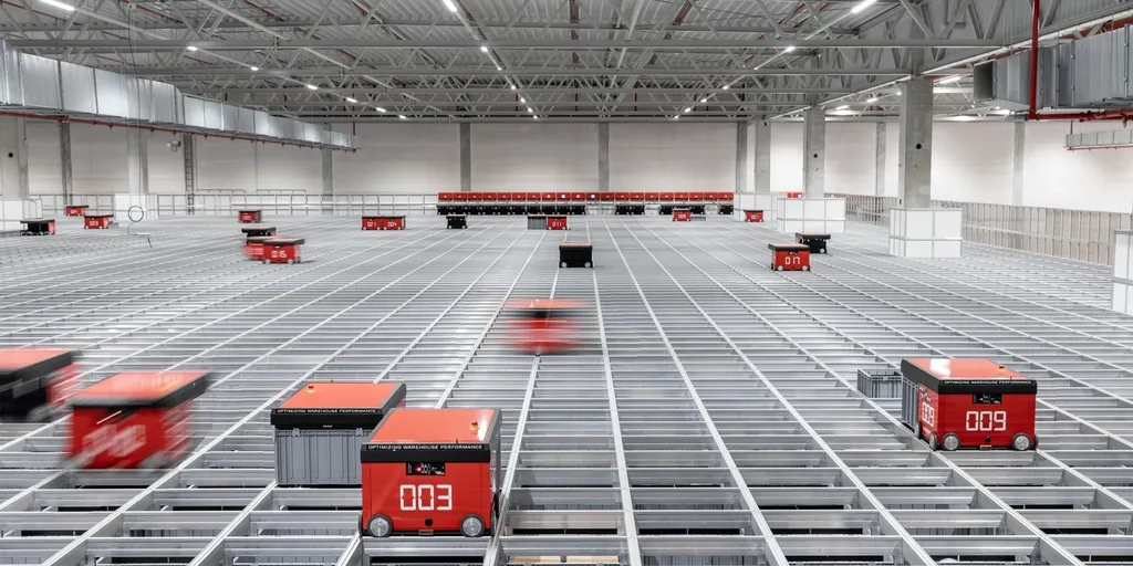 's Werelds grootste Autostore opslag- en orderpicksysteem op een ...