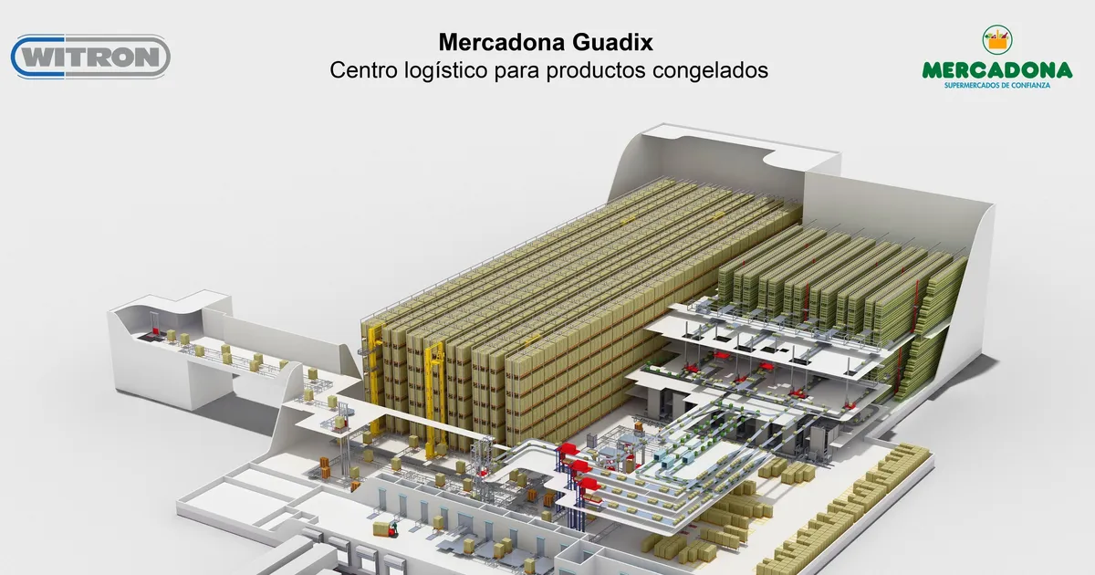 Nieuw diepvriesmagazijn van Mercadona is operationeel met Witron ...