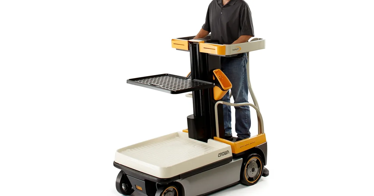 Crown voorziet Wave Work Assist Vehicle van V-Force lithium-ion ...