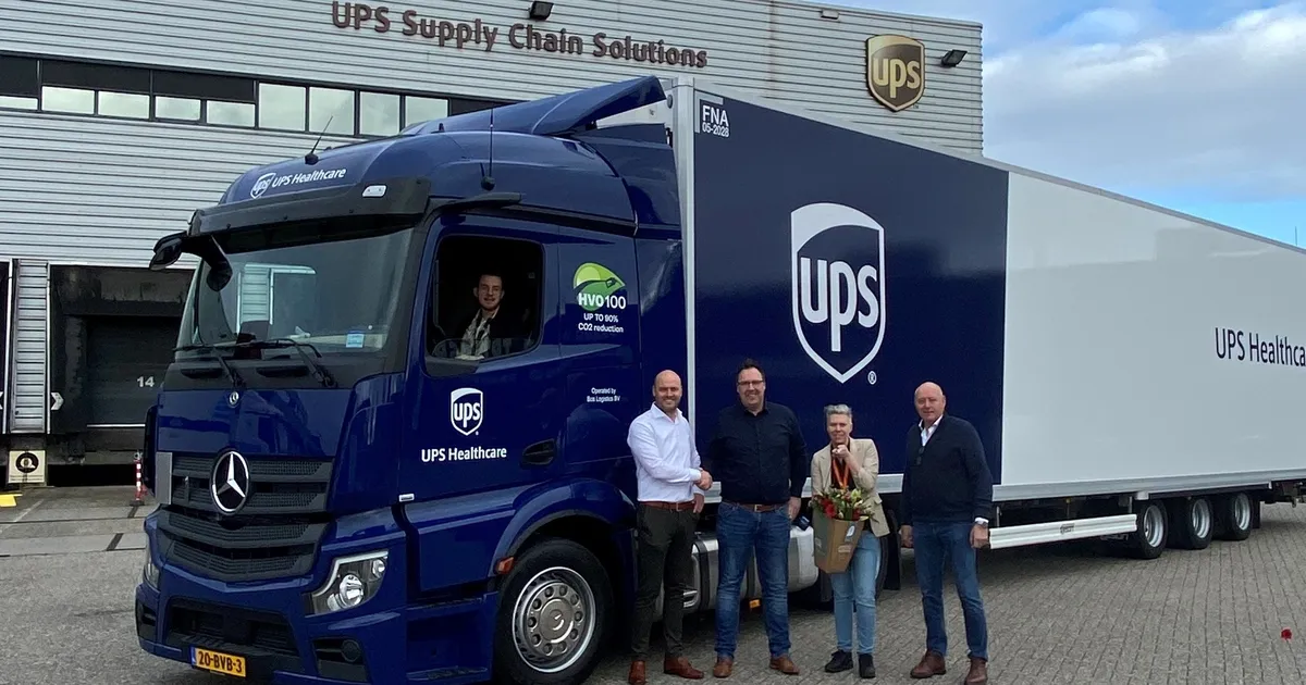 UPS Supply Chain Solutions Europe zet biobrandstofvrachtwagens in ...