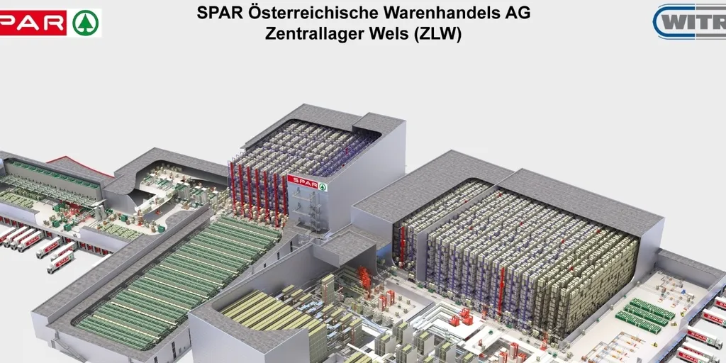 Witron voltooit vierde bouwfase van centraal Spar-magazijn - Value chain