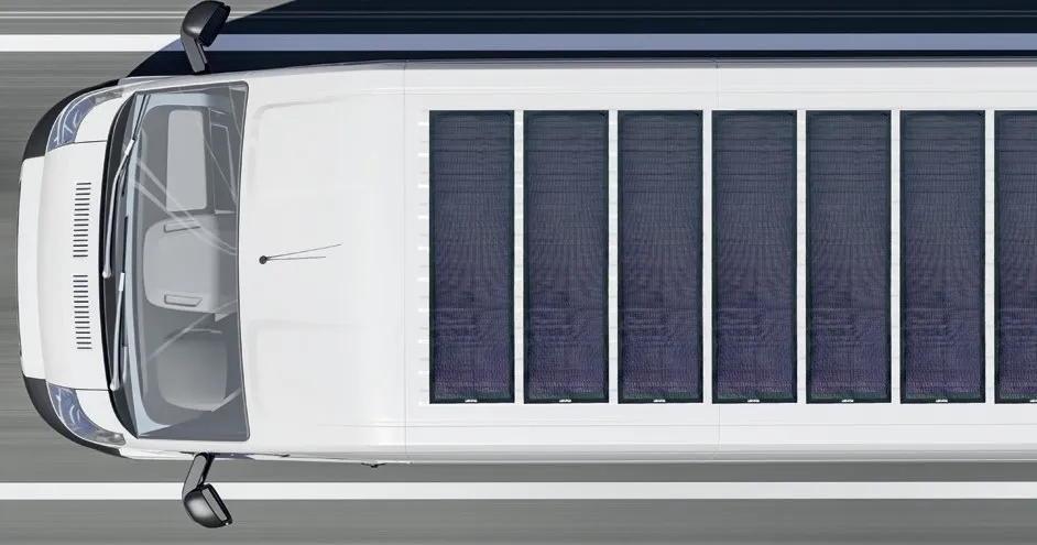 Containers en bestelwagens met zonnecellen - Value chain