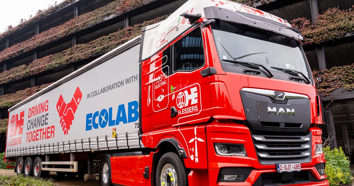 Ecolab en H.Essers lanceren gezamenlijk e-shuttle pilootproject - Value chain