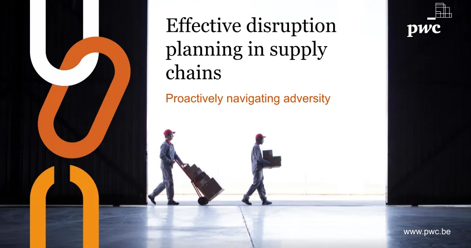 Effective disruption planning in supply chains - Value chain